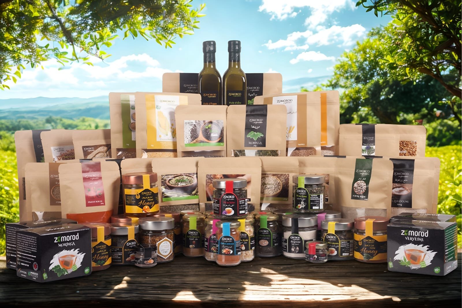 ZOMOROD - Produits Naturels Marocains Authentiques | Coopérative Féminine